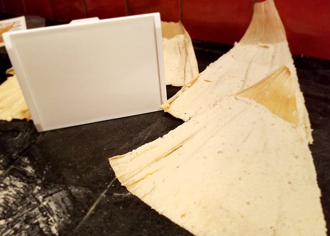 Tamales Masa Spreader, 2 Pack, Can be white, red, black or green