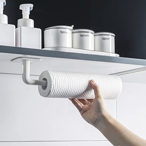 SEYFI Kitchen Shelves,Wall-Mounted Multi-Purpose Pot Lid Organizer, Pot and Pan Lid Holder, Plastic Pots and Pans Rack, for Bakeware Dish Plate, Cutting Boards, Reusable