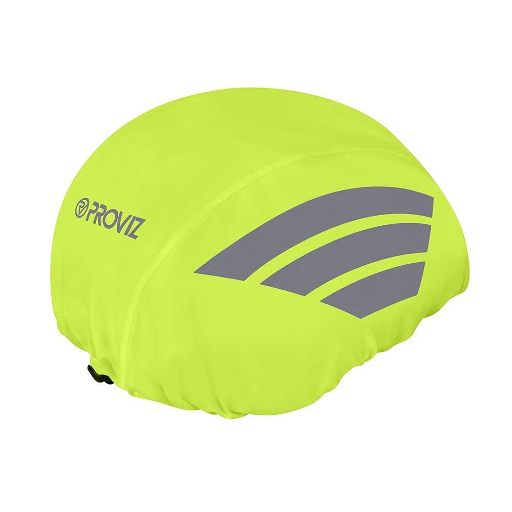 Proviz Classic Reflective Waterproof Bicycle Bike Helmet Cover Hi Visibility, Yellow