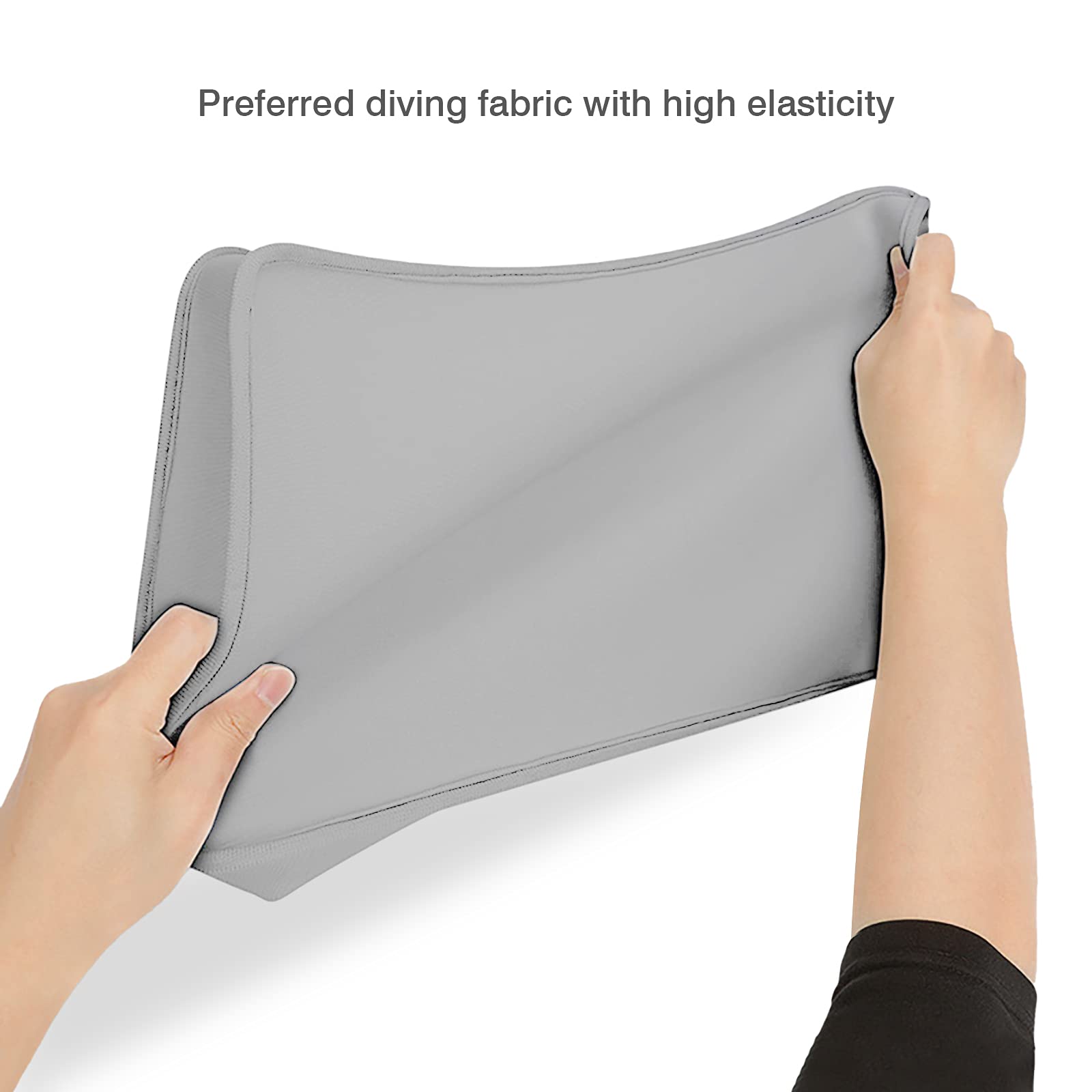 PS5 Console Dust Cover, Protective Case for PS5 Console, Soft Neat Lining Dust Guard for PS5 Console, Anti Scratch Waterproof Cover Sleeve for PS5 Console Digital Edition & Regular Edition (Grey)