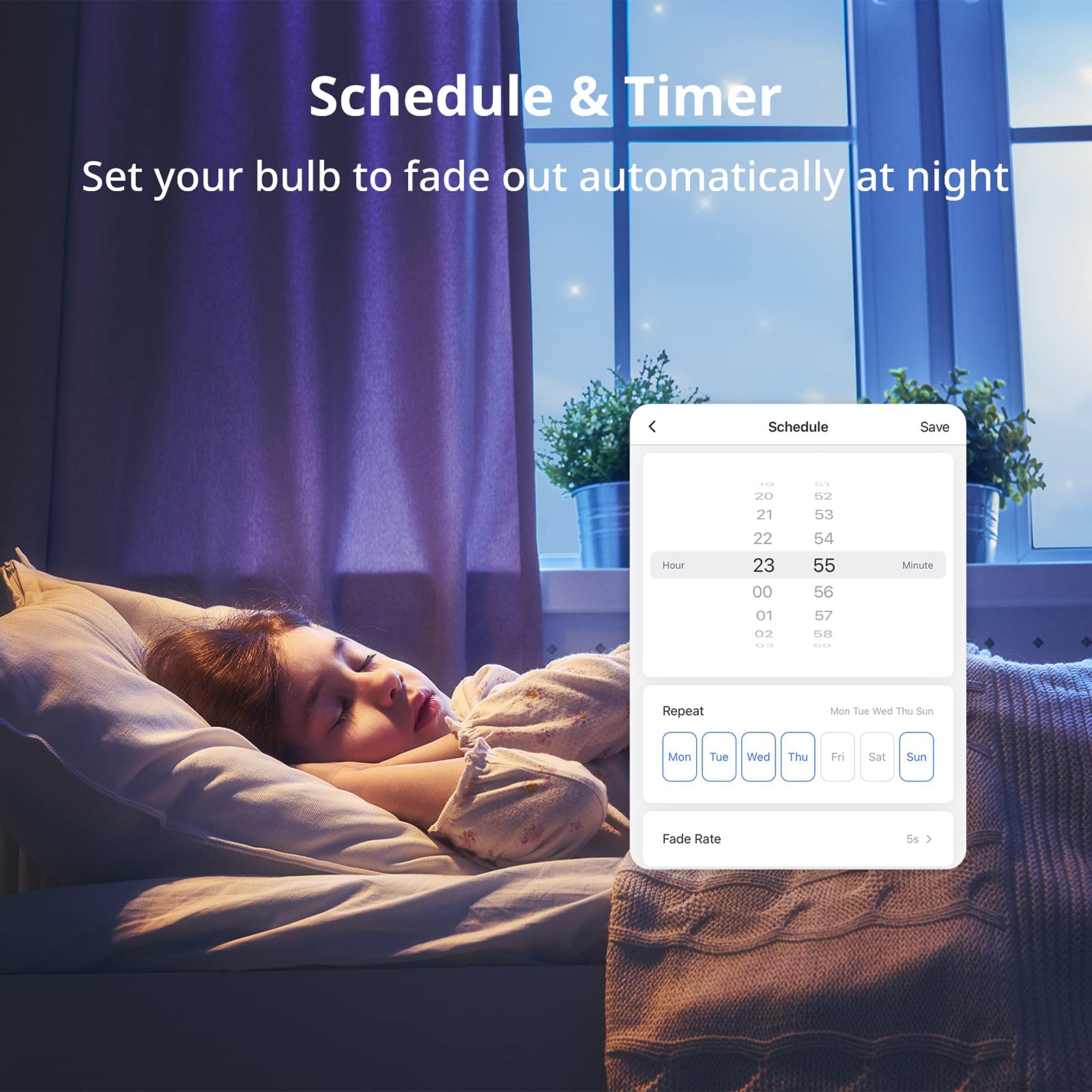 SwitchBot Smart LED Light Bulb - Color Changing Dimmable WiFi&Bluetooth Bulb Works with Alexa&Google, RGBCW Multicolor Warm White E26 10W 800lms Equals 60W Bulb, 2.4GHz Only, No Hub Required (4 Pack)