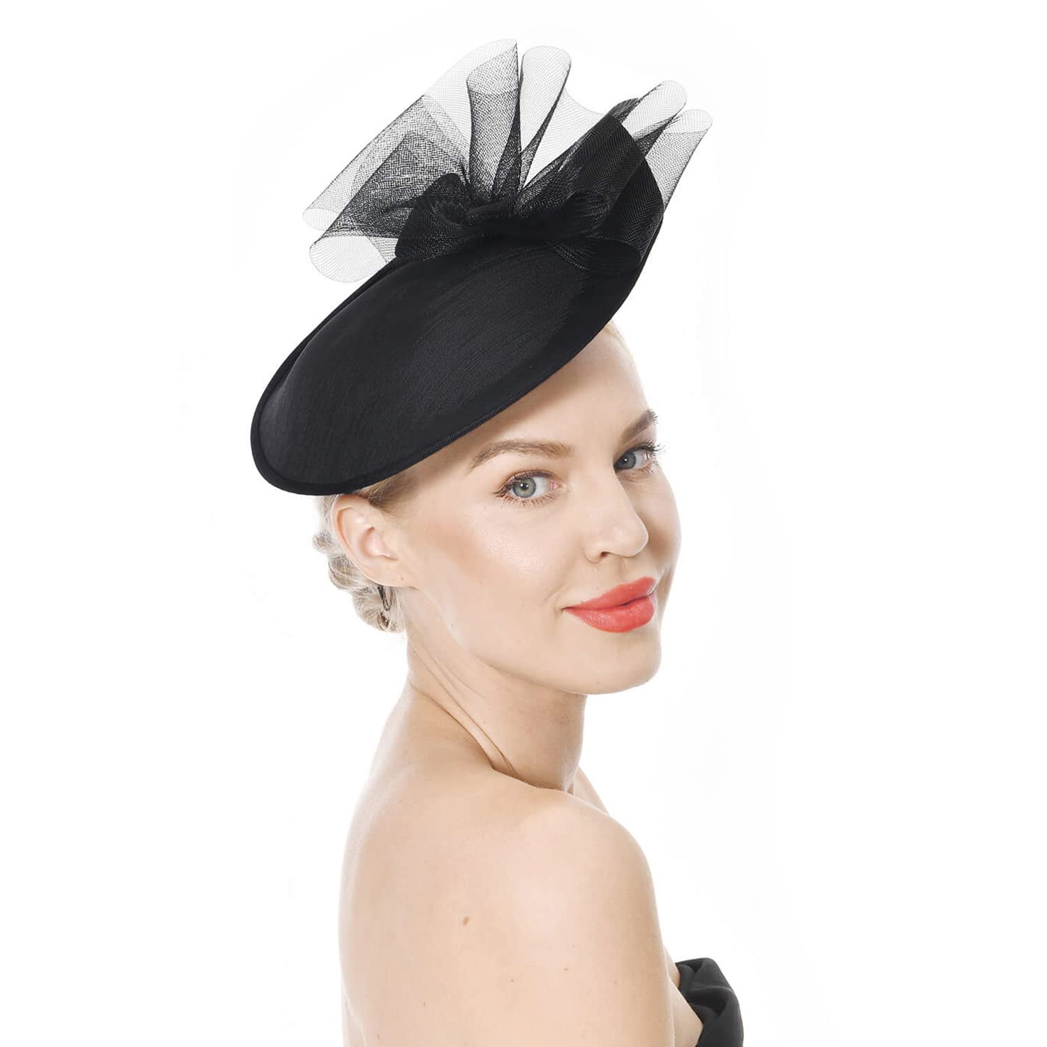 VINTAGEHAT Kentucky Derby Fascinators for Women - Tea Party Headbands Mesh Flower Bowknot Pillbox Hats