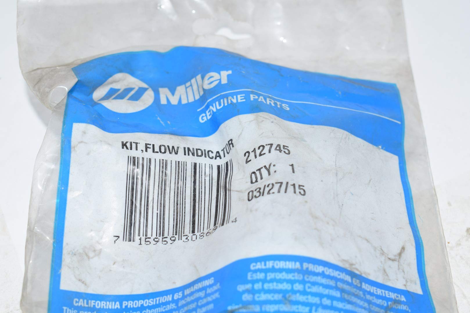Miller 212745 Kit, Flow Indicator