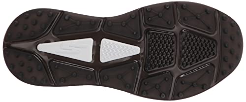 Skechers Men's Go Ultra Max Spikeless Golf Shoe, Black/White, 10.5