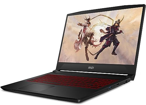 MSI Katana GF66 Gaming Laptop (Intel i7-12700H 14-Core, 32GB RAM, 2x4TB PCIe SSD RAID 1 (4TB), GeForce RTX 3060, 15.6" 144 Hz Full HD (1920x1080), WiFi, Bluetooth, Win 10 Pro) with USB-C Dock