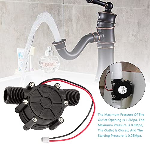 Watris Veiyi Micro HydroTurbine, Water Turbine Generator, DC 12V Hydro Power Generator, 10W Hydroelectric Charging Tool, Water Flows Generator