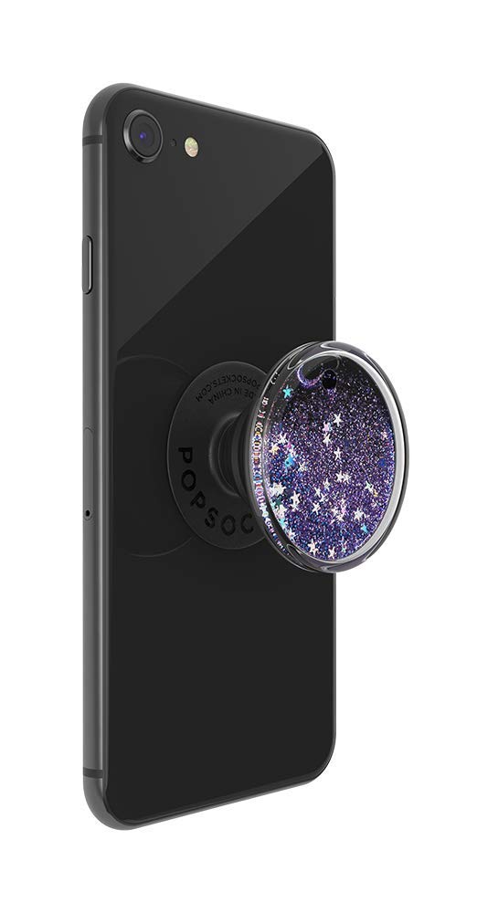 PopSockets Phone Grip with Expanding Kickstand, PopSockets for Phone, Tidepool PopGrip - Galaxy Purple