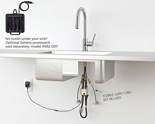 Pfister Stellen Touchless Kitchen Faucet with Pull Down Sprayer, Single Handle, High Arc, Stainless Steel Finish, LG529ESAS