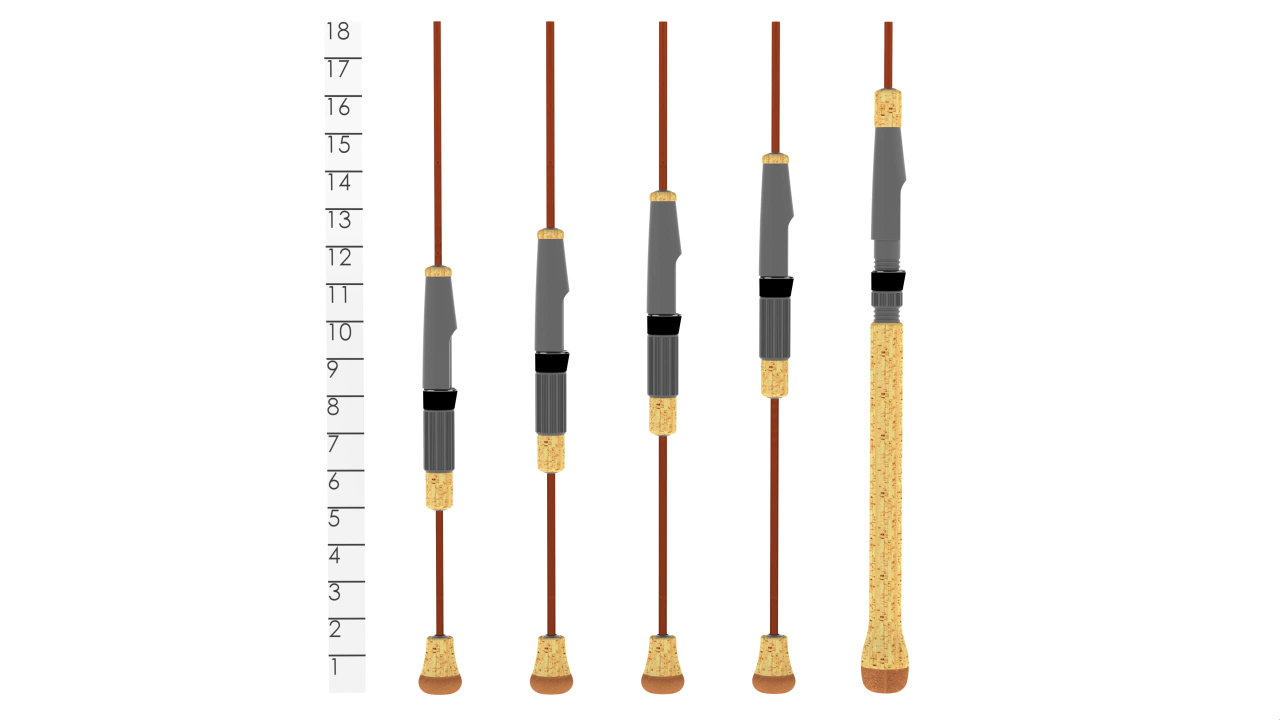 St. Croix Rods Panfish Series Spinning Rod, 7'3"(PNS73MLXF)
