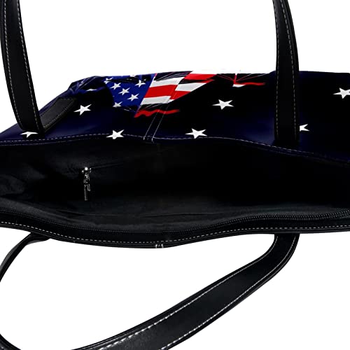 Women's Large Size Canvas Shoulder Bag Hobo Crossbody Handbag Casual Tote, Happy Columbus Day