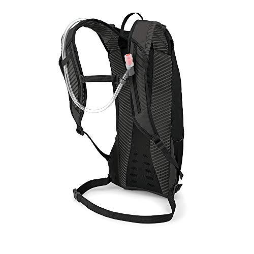 Osprey Katari 7L Men's Biking Backpack with Hydraulics Reservoir, Black