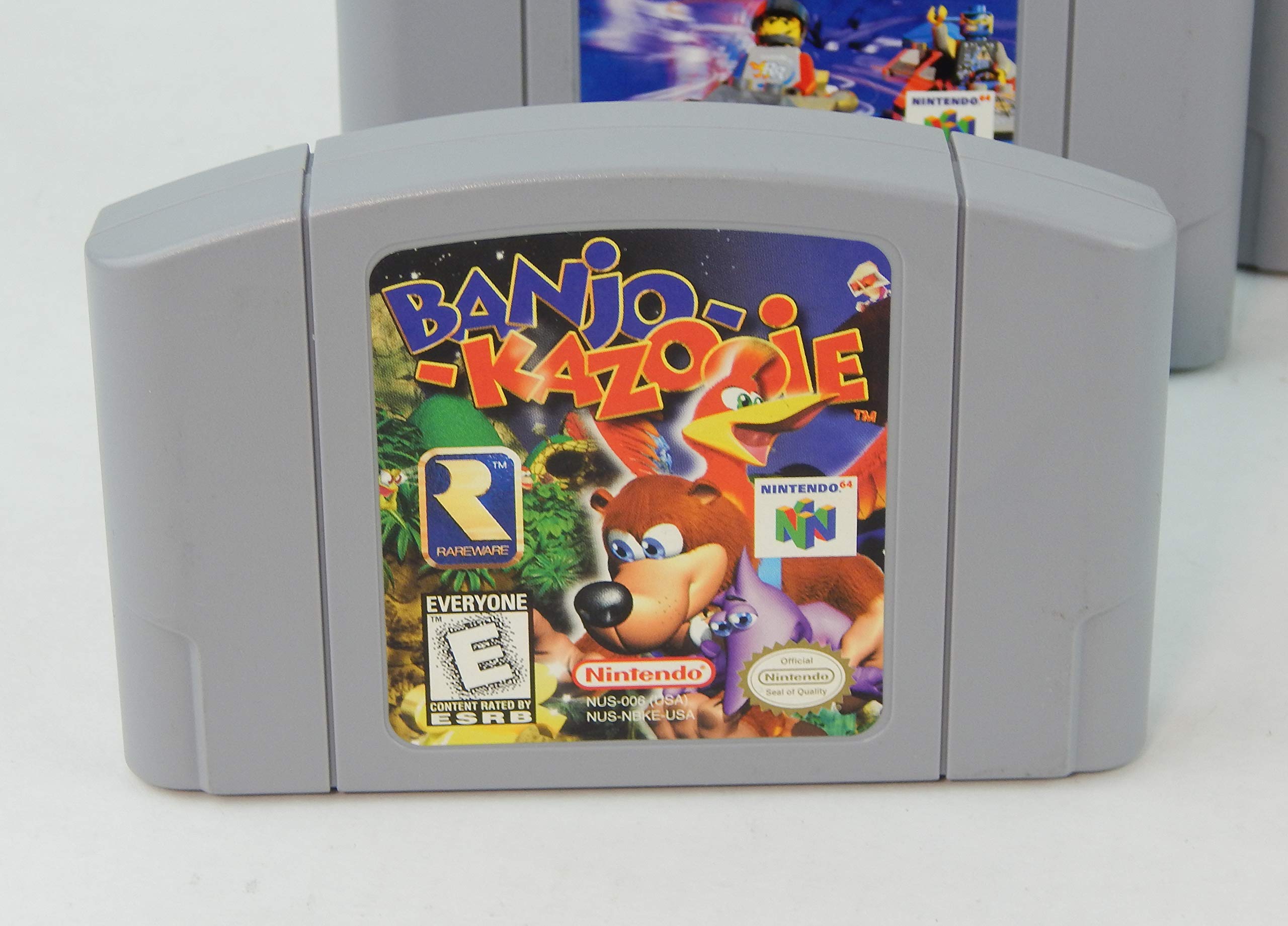 N64 System with Controller, Hookups, and Super Mario 64