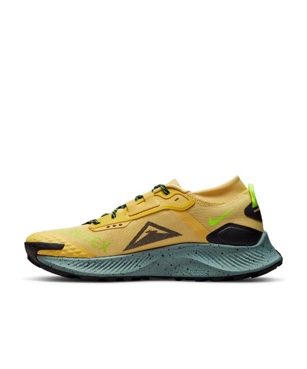Nike Air Pegasus Trail 3 GTX Running Trainers DC8793 Sneakers Shoes (UK 11 US 12 EU 46, Celery Volt Black Dusty sage 300)