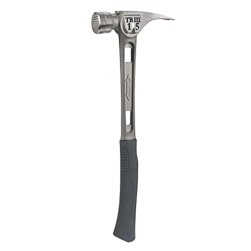 Warehouse Tools for Hand Tool Stiletto TB3MC Stiletto Ti-Bone III 15oz Milled Face Hammer