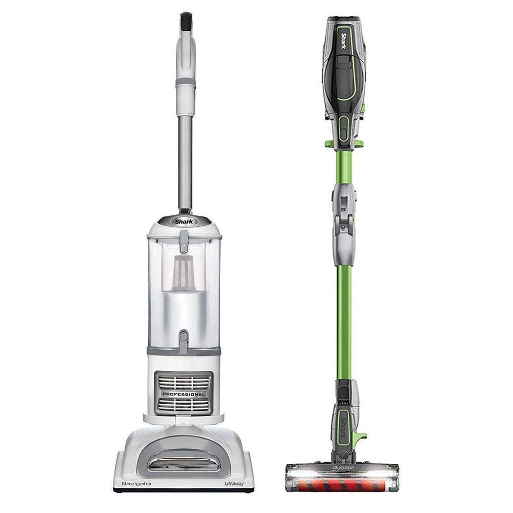 Ninja Shark IONFlex DuoClean Cordless Ultra Light Vacuum (Renewed) Shark Navigator Lift Away Professional Vacuum | NV355 (Renewed)