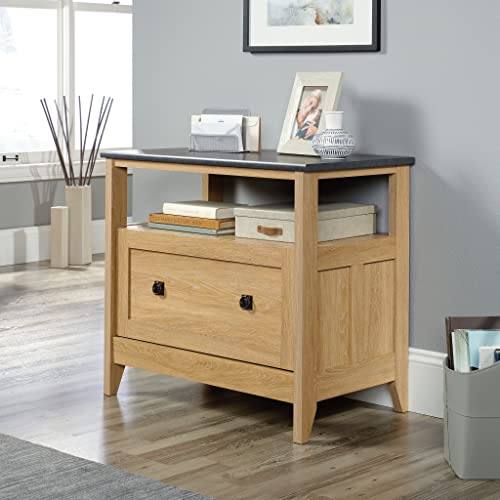 Sauder August Hill Lateral File, L: 32.28" x H: 19.53" x W: 29.25", Dover Oak Finish