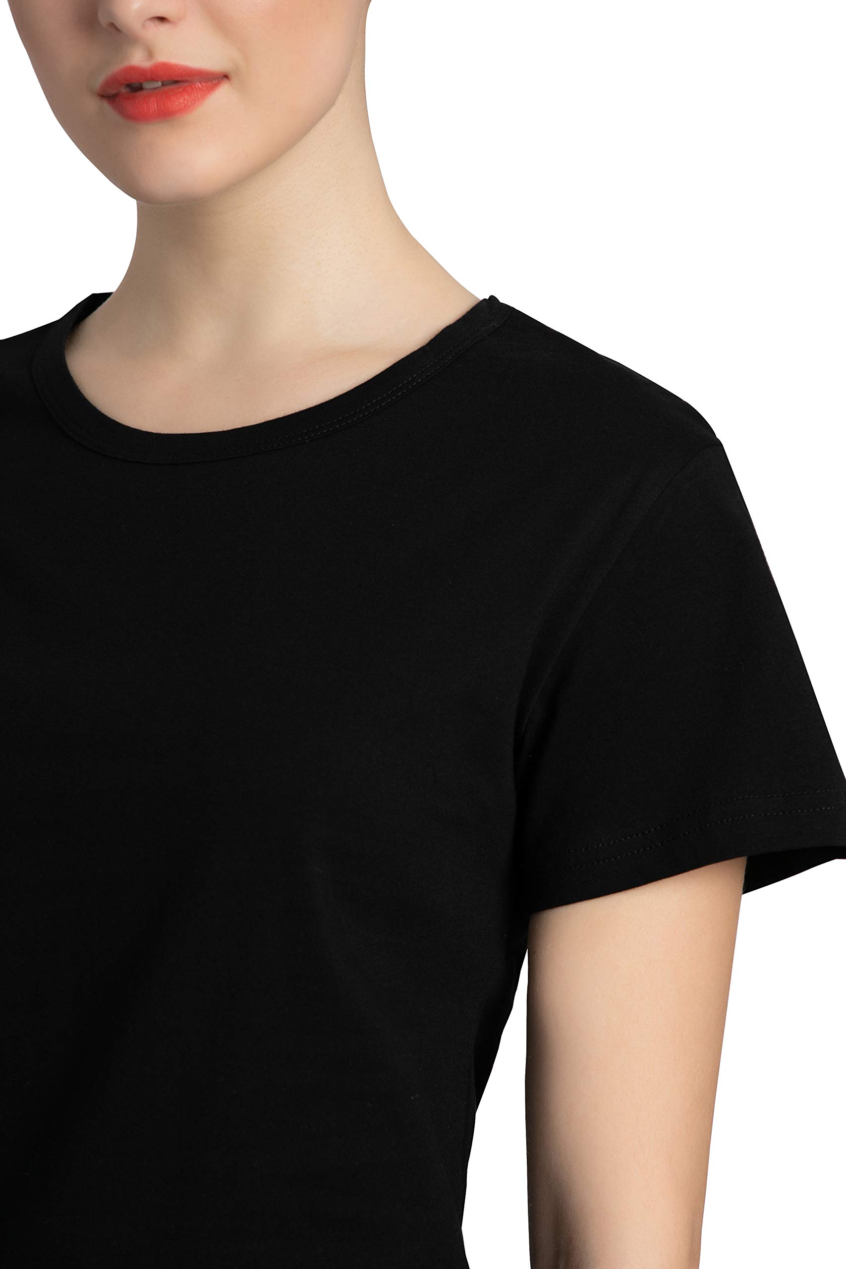 PINJIA Womens Cotton Cute Gold Birthday Squad T-Shirt Top Tees Outfit Gift(L,Gold Black 20th)