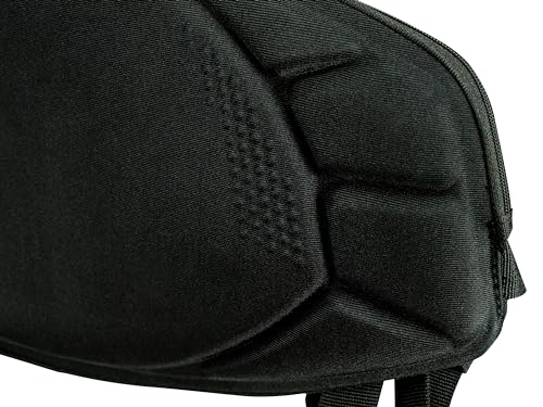 Pelican Boats - Sit-on-top Kayak or SUP Seat – PS0480-3 - Universal Fit Water Repellent Cushion with Back Support, Black