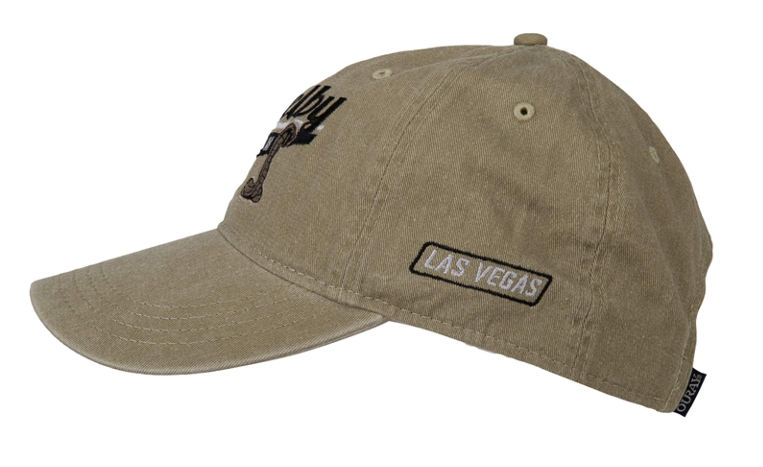 Shelby American Khaki Cap Hat | Officially Licensed Shelby® Product | Adjustable, One-Size Fits All