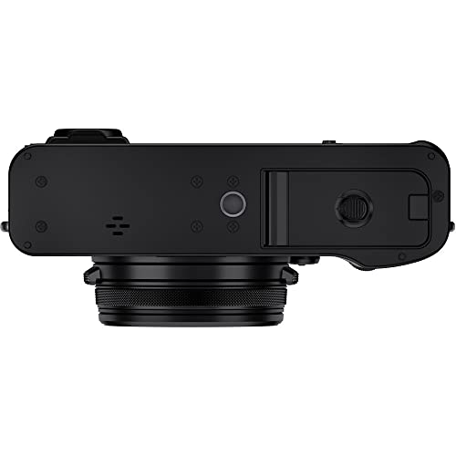 Pixel Hub FUJIFILM X100V Digital Camera (Black) 16643000-7PC Accessory Bundle Includes: Sandisk Extreme 128GB SD, Card Reader, Gadget Bag, Blower. Microfiber Cloth and Cleaning Kit