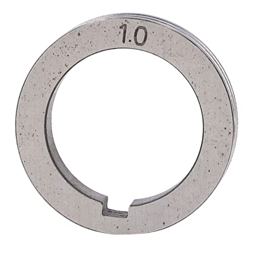 Welder Drives Roll, 5Pcs Stable Feeding High Accuracy Welders Wire Feed Roller 1.0β1.2mm Grooves Bearing Steel Wear Resistant for Welding Components