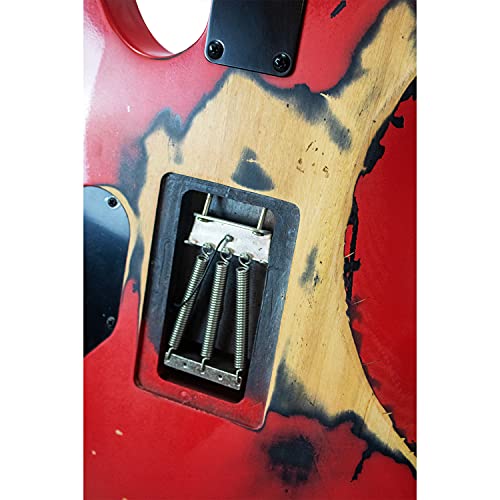 Sawtooth 6 String Primal Red Michael Angelo Batio Series ST-M24 Electric Guitar, Right, (ST-M24-PR)