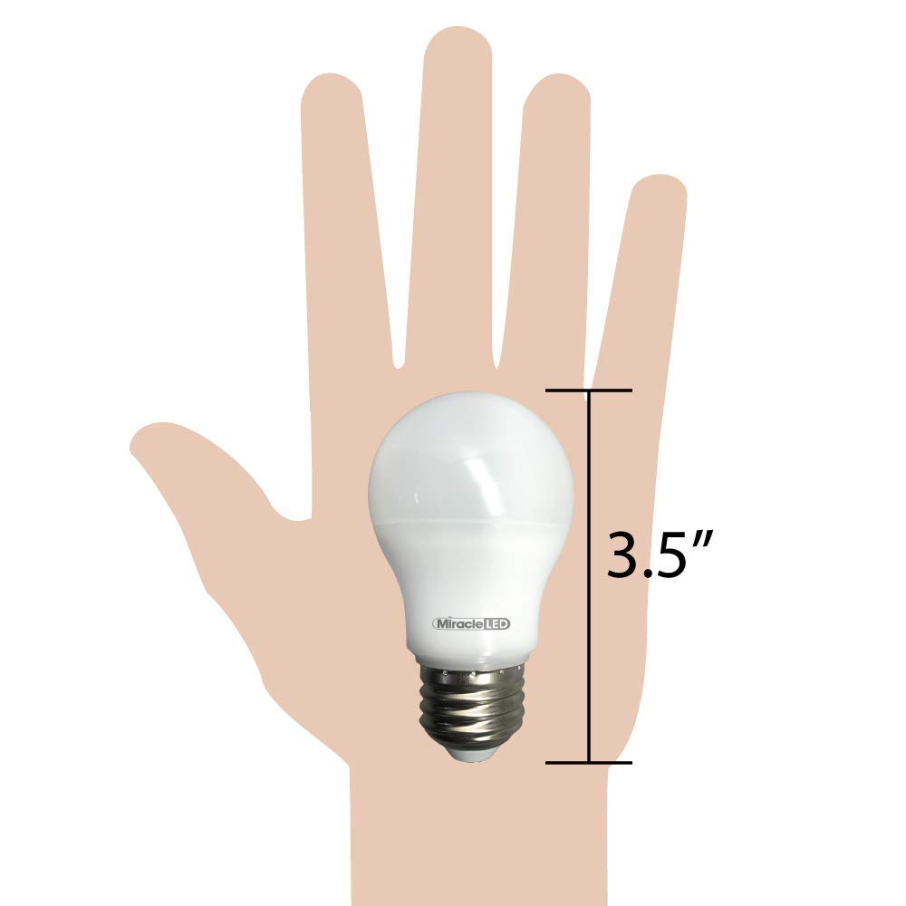MiracleLED 604724 3-watt Refrigerator and Freezer Light, Long Life Energy Saver Bulb, Cool White, 2-Pack, Replacing Old, Hot 40W Incandescent