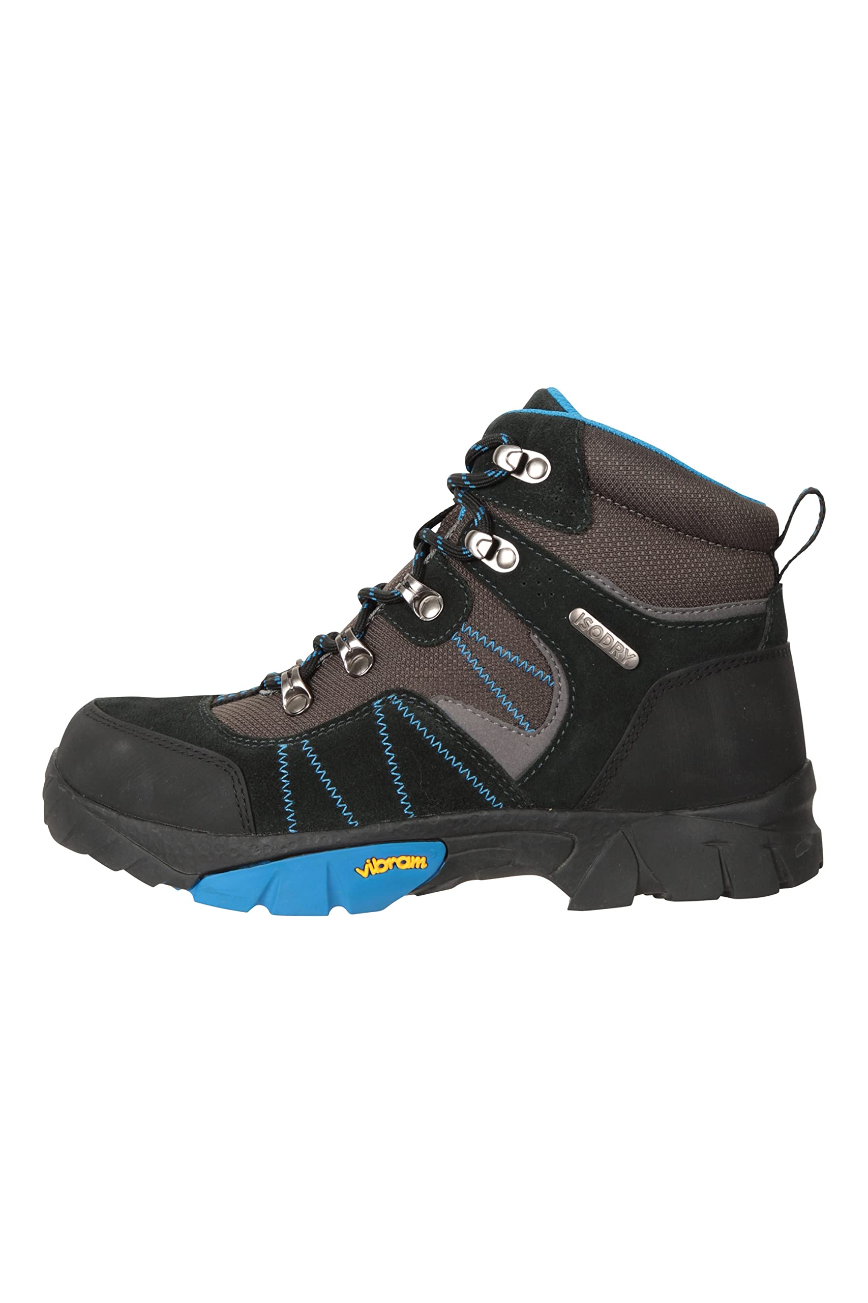 Mountain Warehouse Edinburgh Vibram Youth Waterproof Hiking Boots Pink Kids Shoe Size 4 US