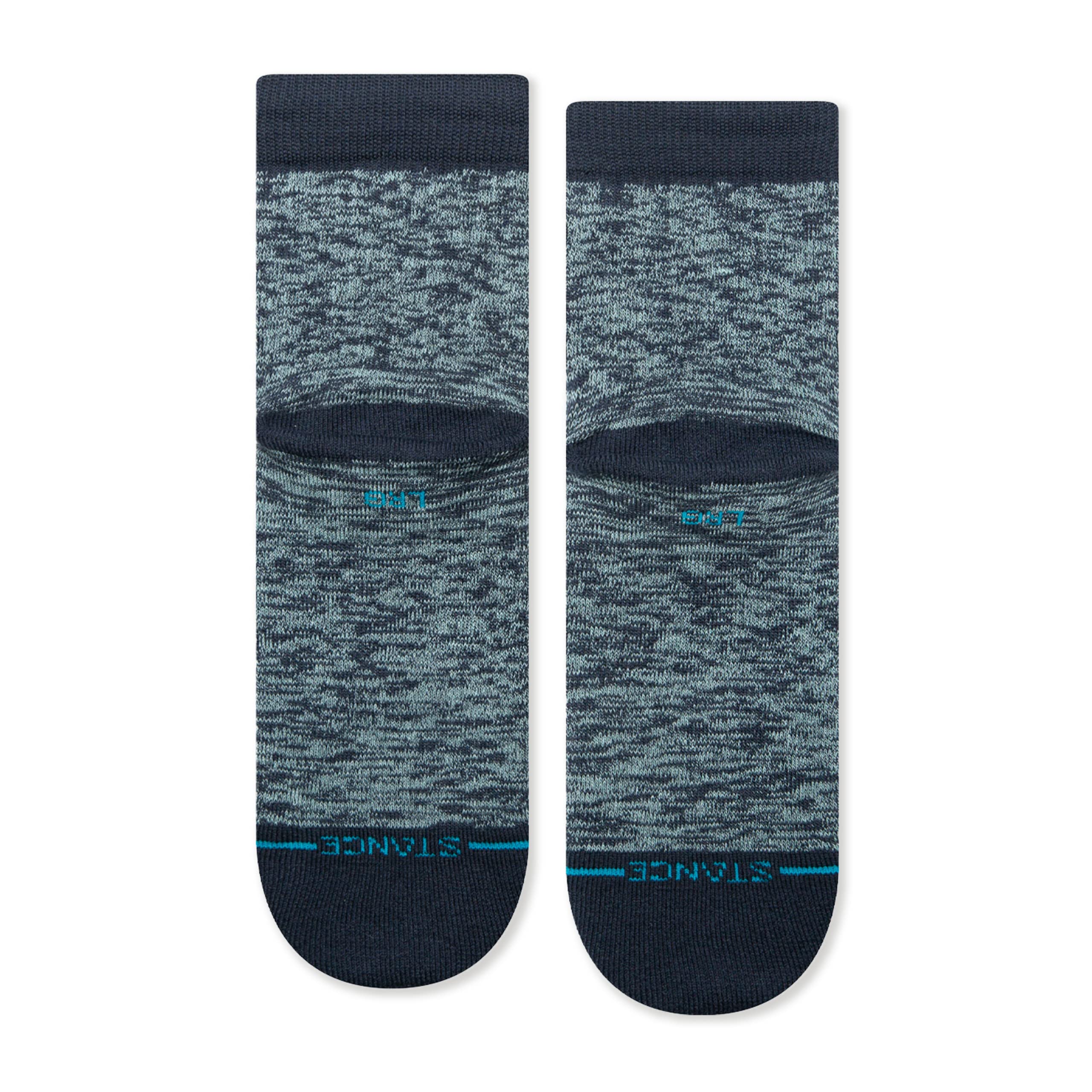 Stance Demask Quarter Socks (Medium, Navy)