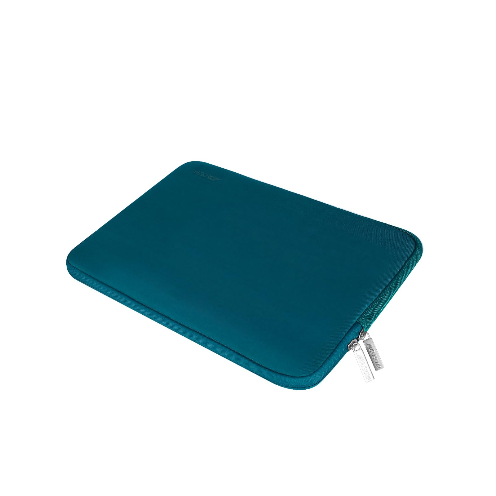 MOSISO Laptop Sleeve Compatible with MacBook Air 13 inch M3 A3113 M2 A2681 M1 A2337 A2179 A1932 / Pro 13 M2 M1 A2338 A2251 A2289 A2159 A1989 A1706 A1708, Neoprene Bag with Small Case, Deep Teal