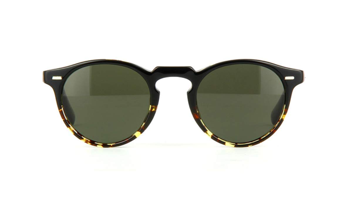 Oliver Peoples OV5217S 1178P1 Sun Black/Tortoise Gregory Peck Sun Round Sungl, Black Tortoise ,Medium