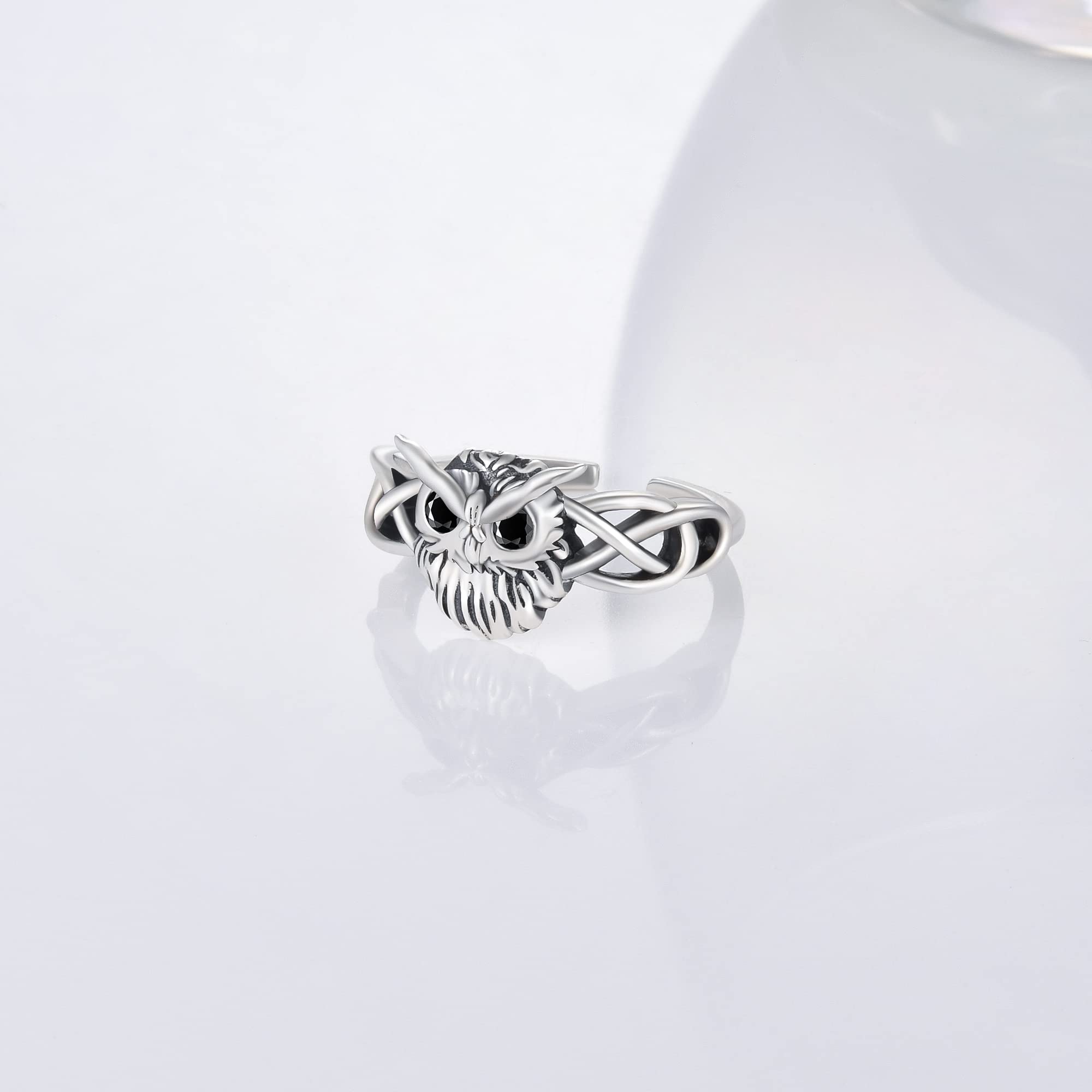 Whale Ring 925 Sterling Silver Whale Open Rings Whale Shark Ring Wedding Ring Adjustable Ring Mother's Day Jewelry Gifts for Women