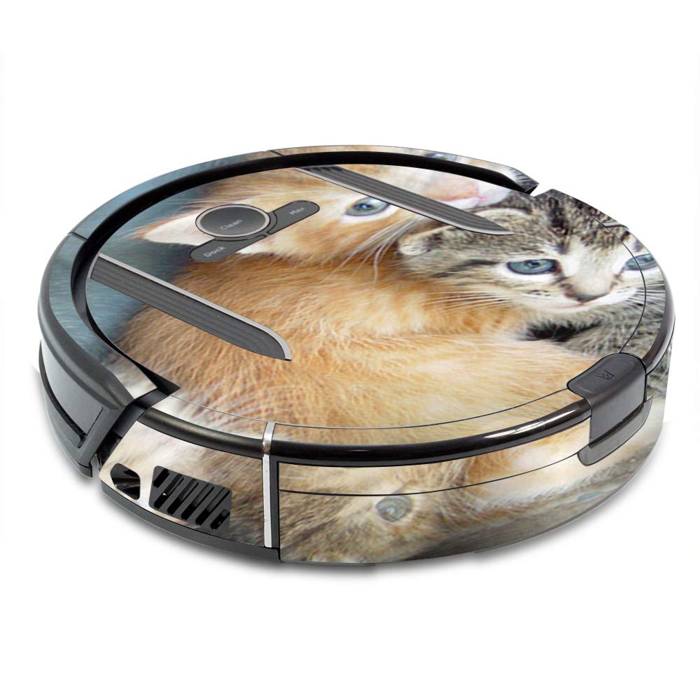 MightySkins Skin Compatible with Shark Ion Robot R85 Vacuum - Kittens | Protective, Durable, and Unique Vinyl Decal wrap Cover | Easy to Apply, Remove, and Change Styles | Made in The USA