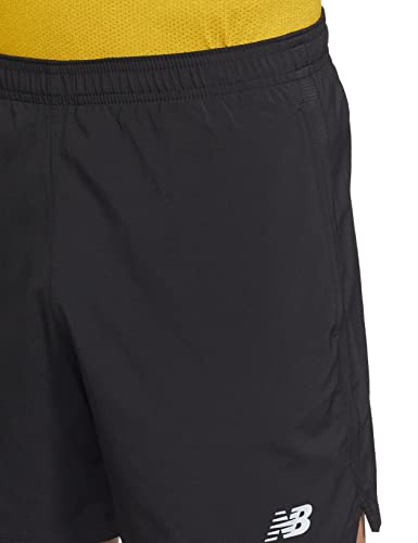 New Balance Men's Accelerate 5 Inch Short, Black , Medium
