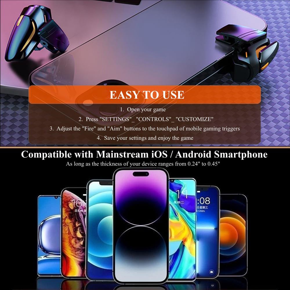 Rakizbe Mobile Phone Cooler Mobile Game Radiator Semi-Conductor Heatsink Cellphone Cooling Fan for Gaming/Video Live/Vlog, Support 65-85mm Wide Smartphone