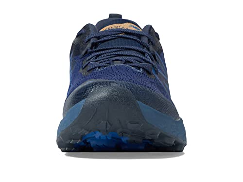 New Balance Men's Fresh Foam X Hierro V7 Running Shoe, Eclipse/Blue Groove/Natural Indigo, 8.5