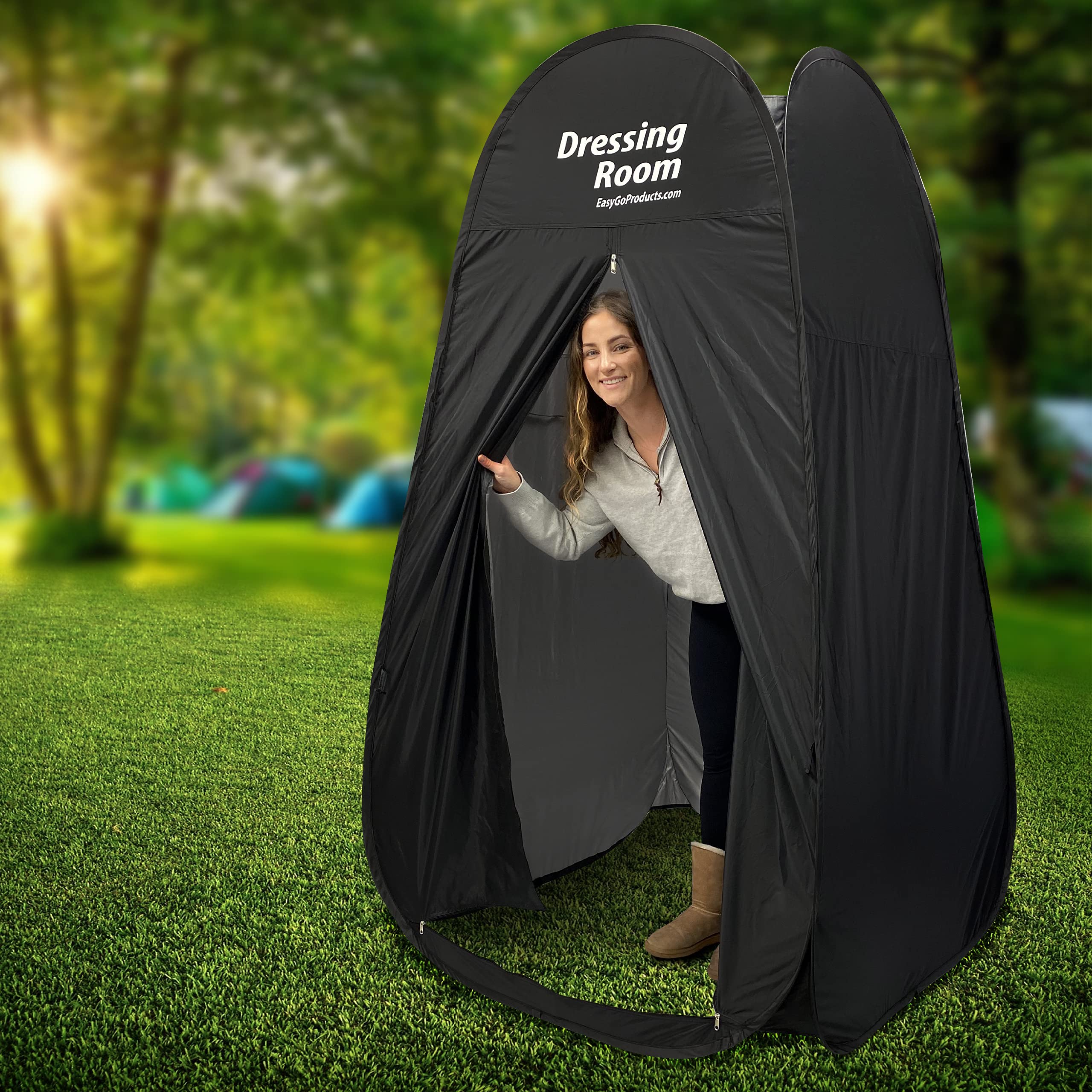 Portable Dressing Changing Room Pop Up Shelter for Outdoors Beach Area Grass Shower Room Equipped With Portable Carrying