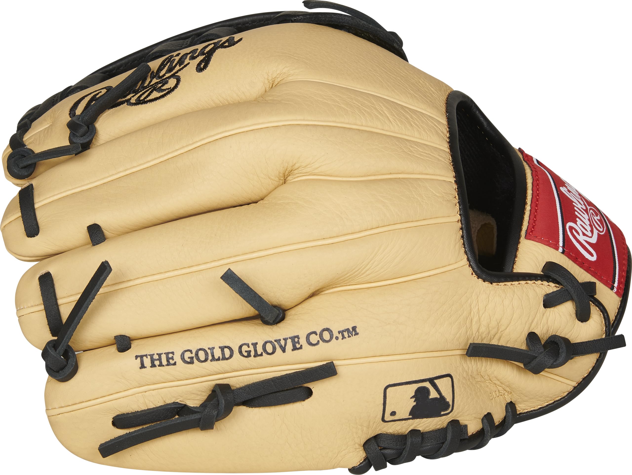 Rawlings | SELECT PRO LITE Youth Baseball Glove | Brandon Crawford Pattern | Left Hand Throw | 11.25" - Pro H-Web | Camel/Black