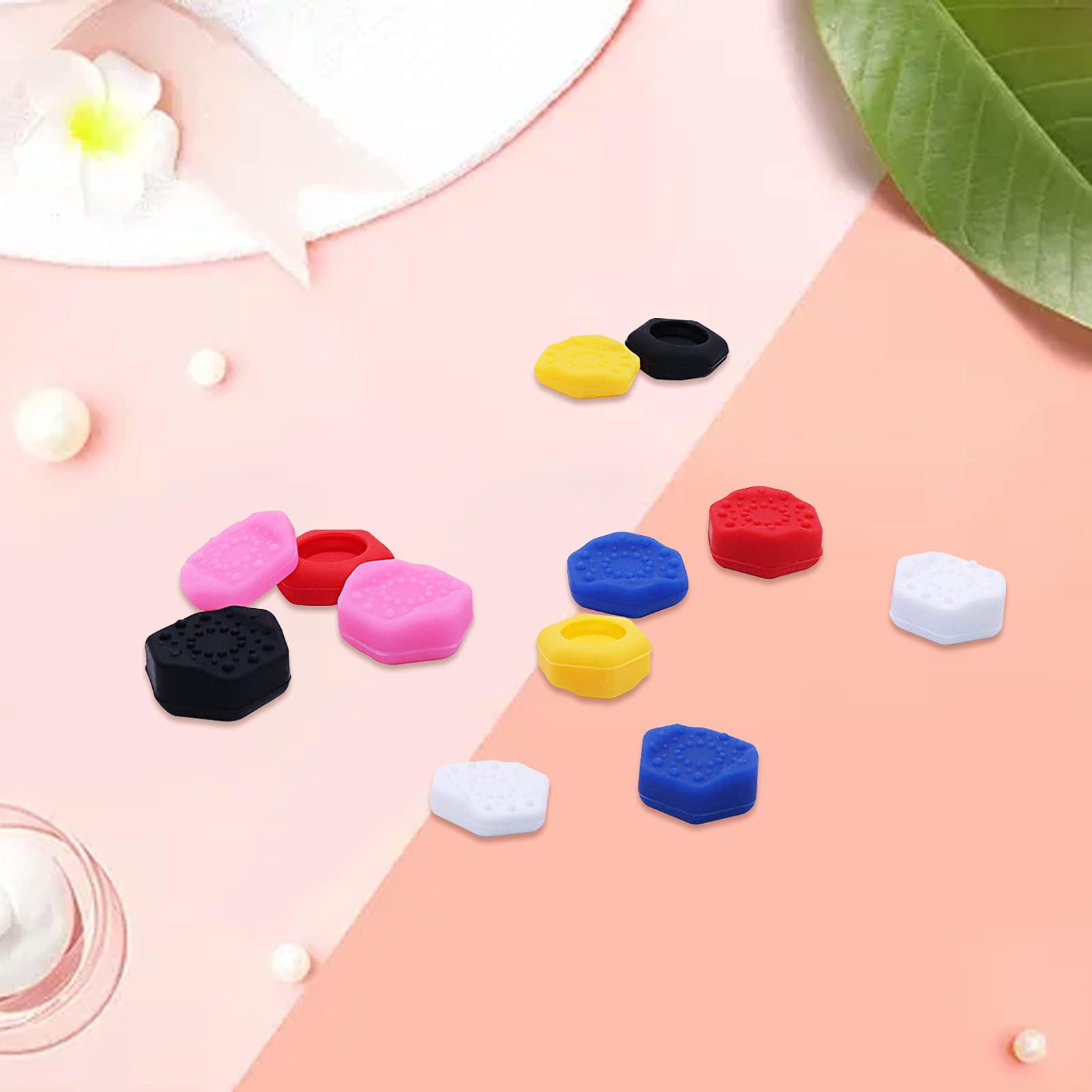 RALAN Silicone Analog Controller Joystick Thumb Stick Grip Cap Covers for Switch.