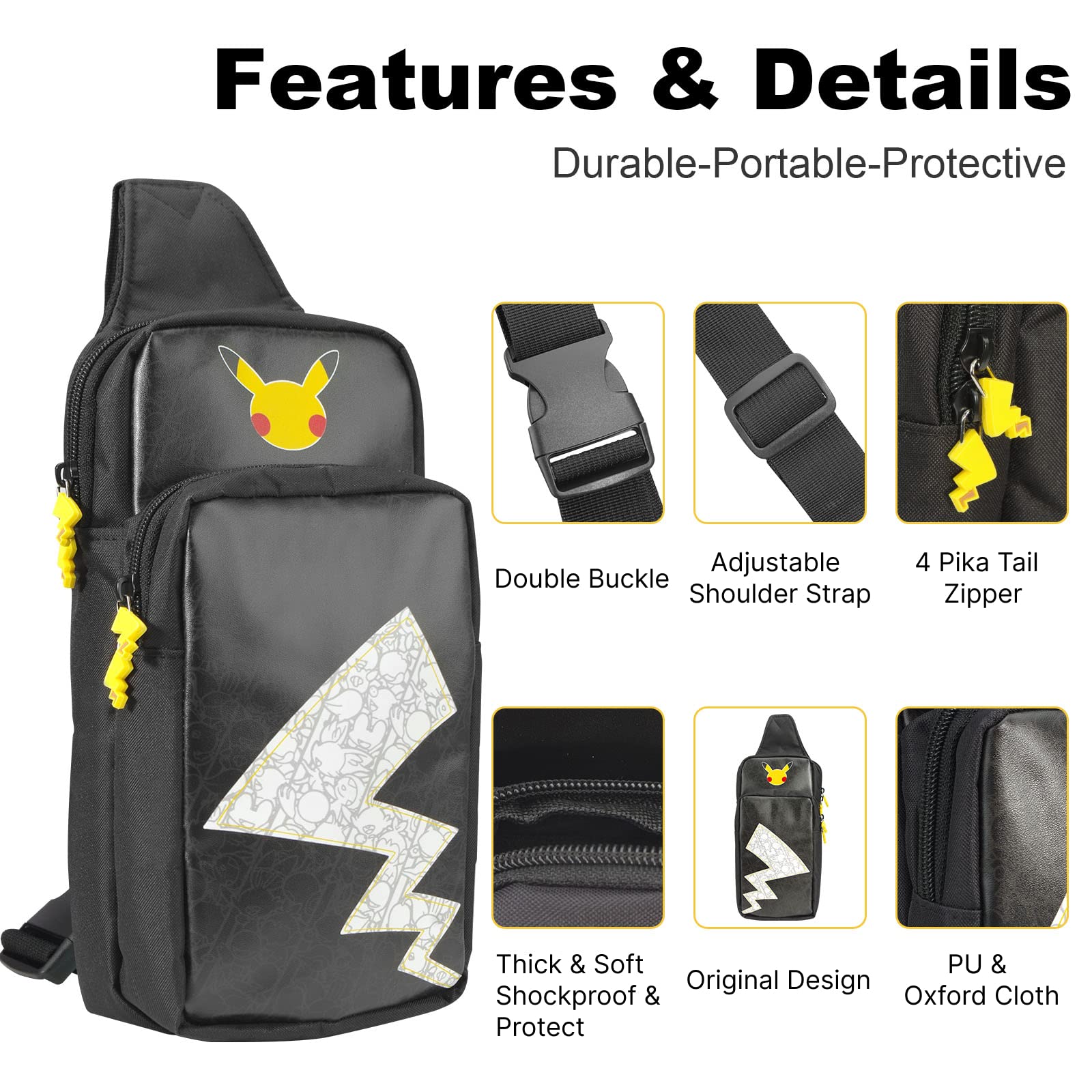 Tangaroa Switch Bag for Switch / Switch OLED - Switch Accessories Travel Crossbody Bag - Portable Backpack (Anniversary)