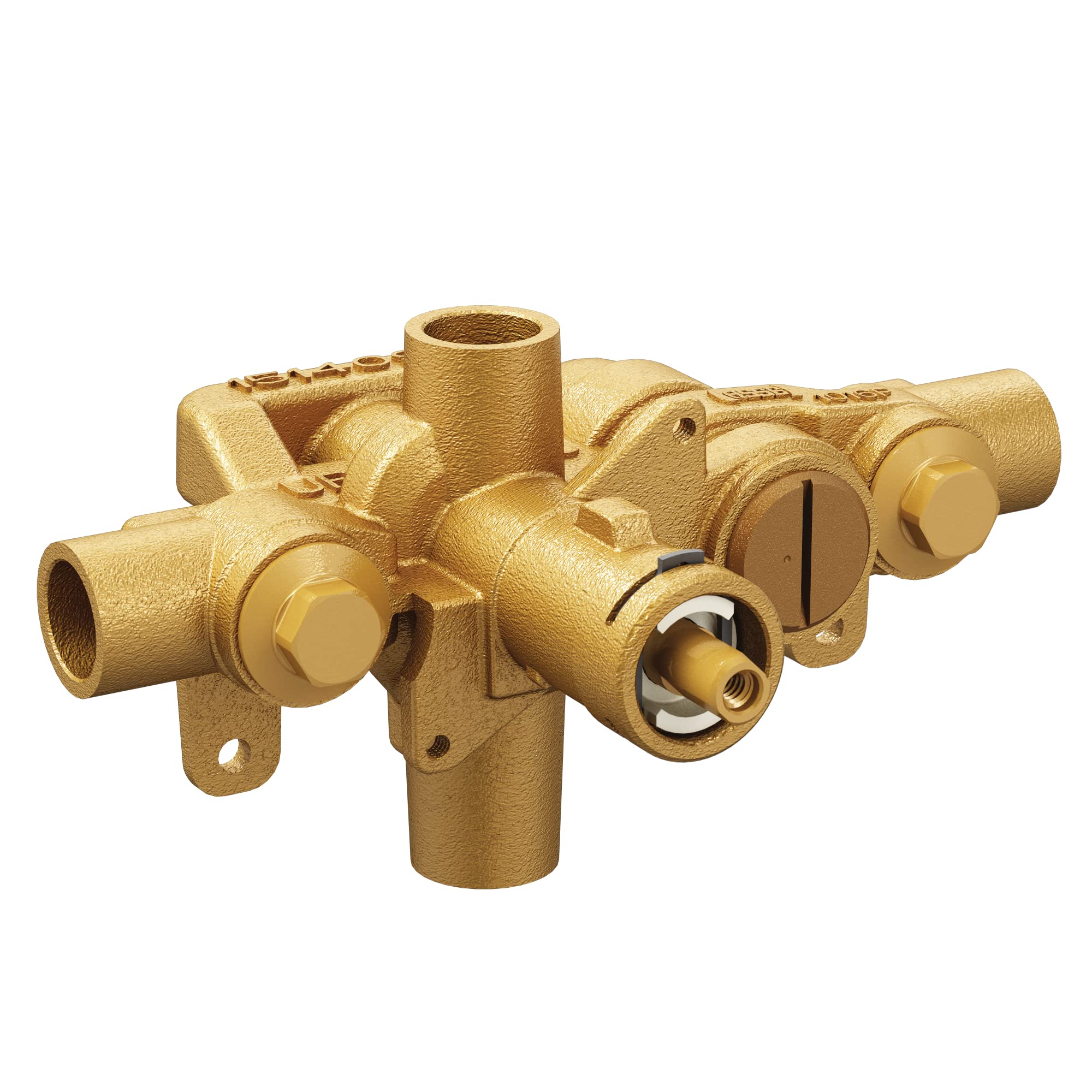 Moen M-PACT Moentrol Pressure Balancing Shower Valve with Volume Control, 1/2-Inch CC, 3520