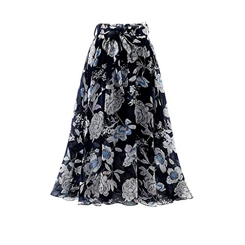 Womens Tulle Skirt Green Elegant Plain Length Flared Soft Printed Stretch Ladies Skater Midi Knee High Waisted
