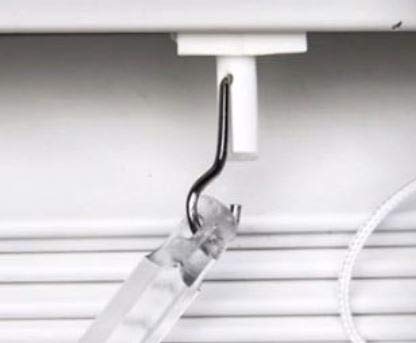 New Blind Wand/Rod - Color White- High Strength (12" White 2 Pack)