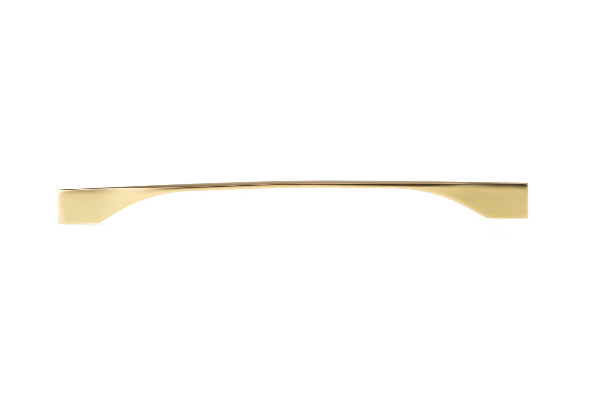 Richelieu Hardware BP9253320165 Creston Collection 11 3/8 in to 12 5/8 in (288 mm to 320 mm) Center Brushed Gold Contemporary Cabinet Pull