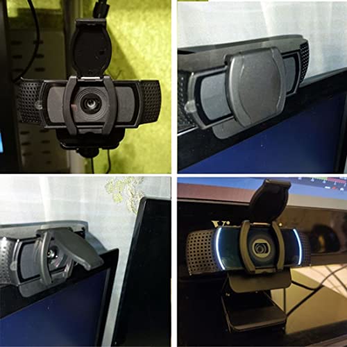 Webcam Privacy Shutter Protects Lens Cap Hood Cover Protecting Privacy and Security Compatible for Logitech HD Pro Webcam C920 / C930e / C922 / C922x Pro