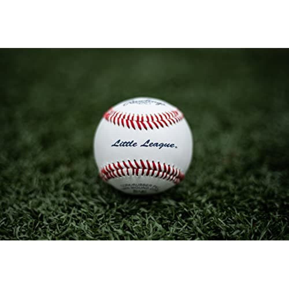 Rawlings | LITTLE LEAGUE Competition Grade Baseballs | RLLB1 | Youth/14U | Game/Practice Use | 6 Count