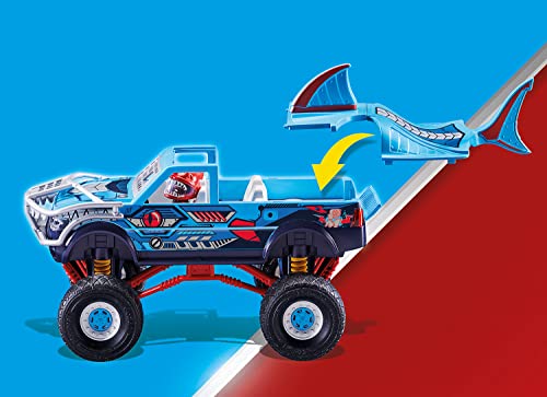 Playmobil Stunt Show Shark Monster Truck Toy