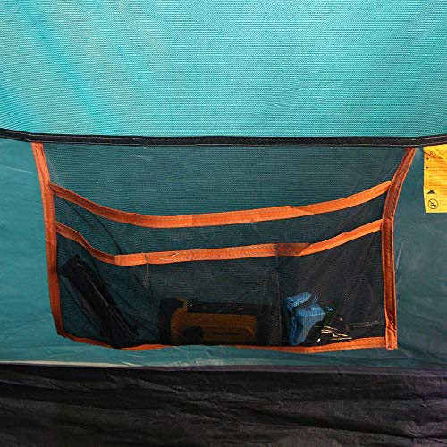 NTK Explorer GT 2 separate rooms, 4 Person 15.2 by 10.2 Foot Sport Camping Tent 100% 2500mm