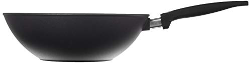 Woll Lite/Plus Diamond Reinforced Nonstick Scratch Resistant Cast AluminumWok, 11.75-Inch, Black