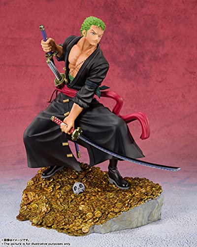 TAMASHII NATIONS - One Piece - Roronoa Zoro - WT100 Commemorative Eiichiro Oda Illustration DAIKAIZOKU HYAKKEI, Bandai Spirits FiguartsZERO Collectible Statue